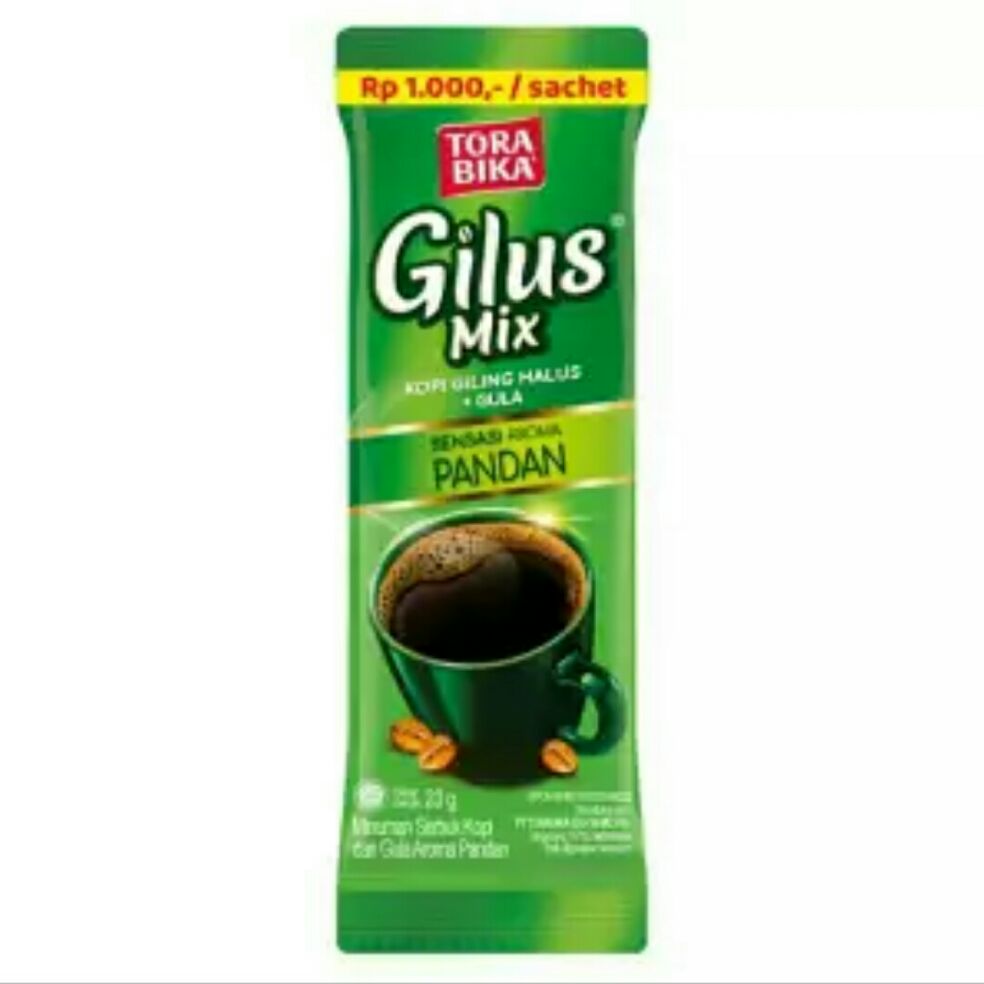Kopi Torabika Gilus Mix Aroma PANDAN Renceng (10 sachet) | Lazada Indonesia
