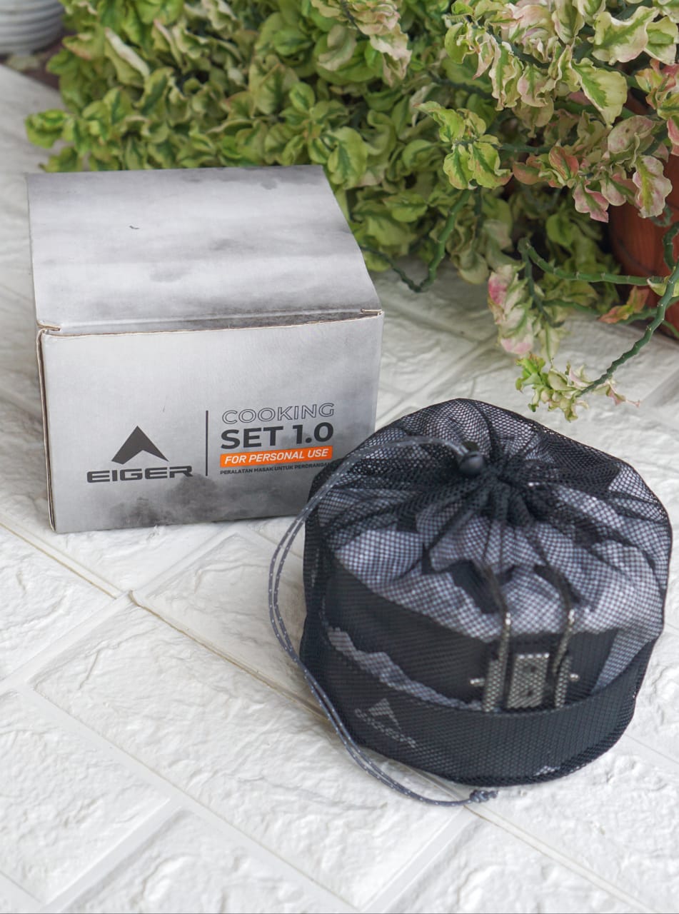 7657 EIGER COOKING SET 1.0 - NESTING - ALAT MASAK - TEMPAT MASAK ...