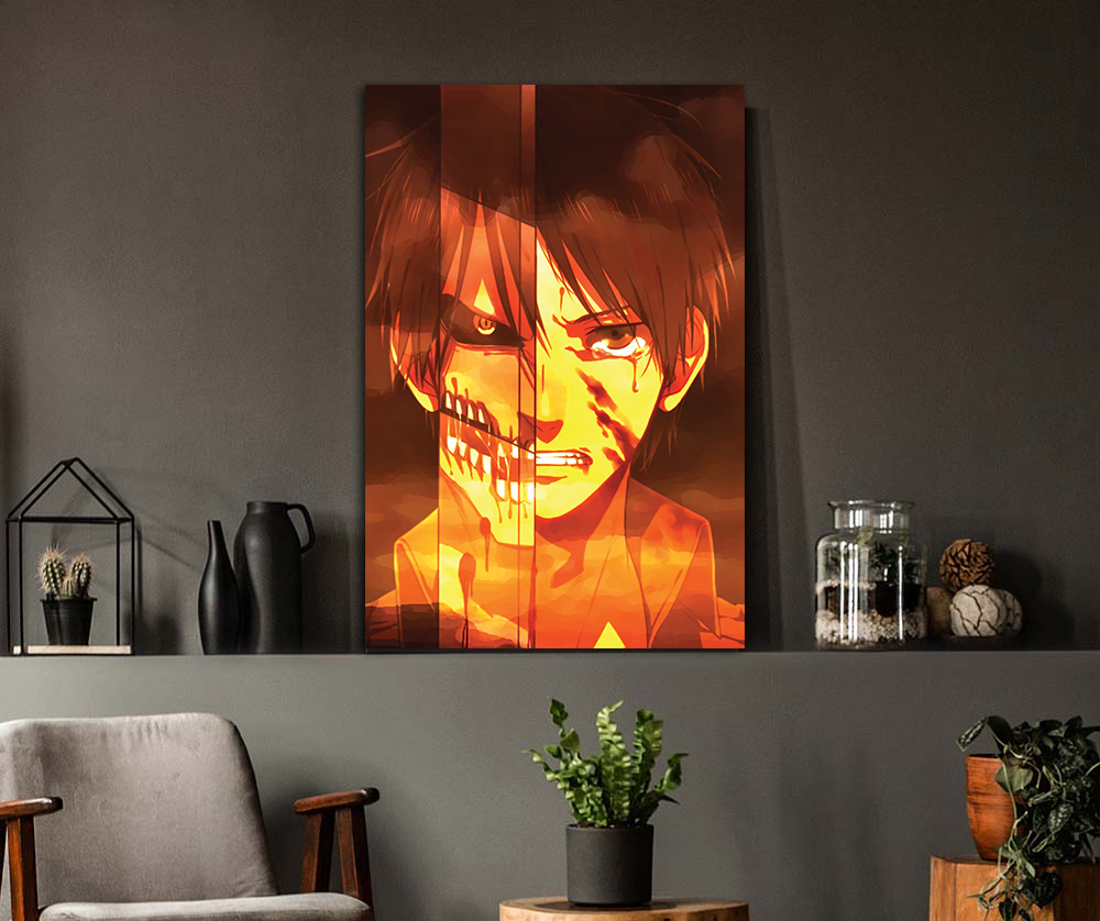 Hiasan Dinding Rumah Anime Attack on Titan/ Wall Decor AOT 9 mm ...