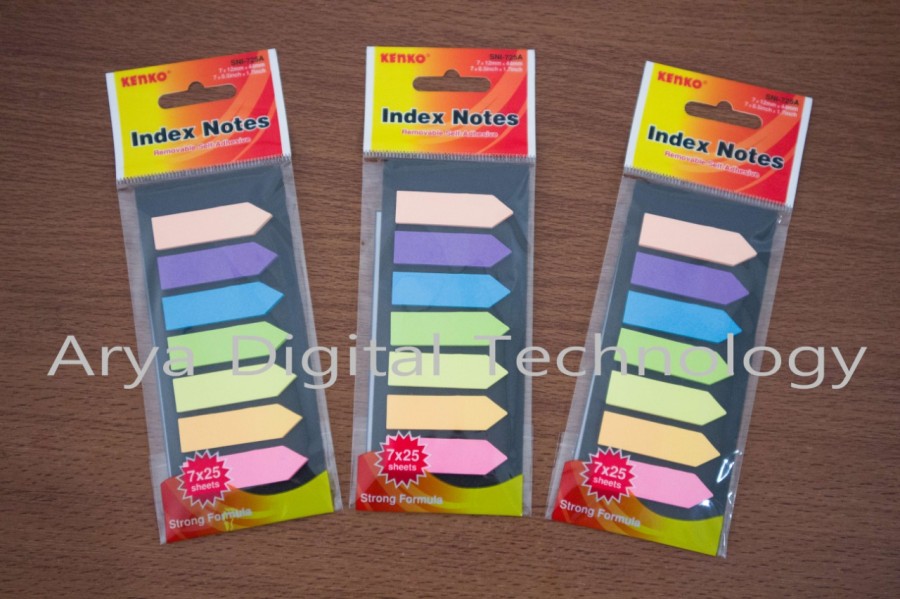 Stick Note Index SNI 725A Arrow Kenko Sticky Notes Pad Memo Label ...