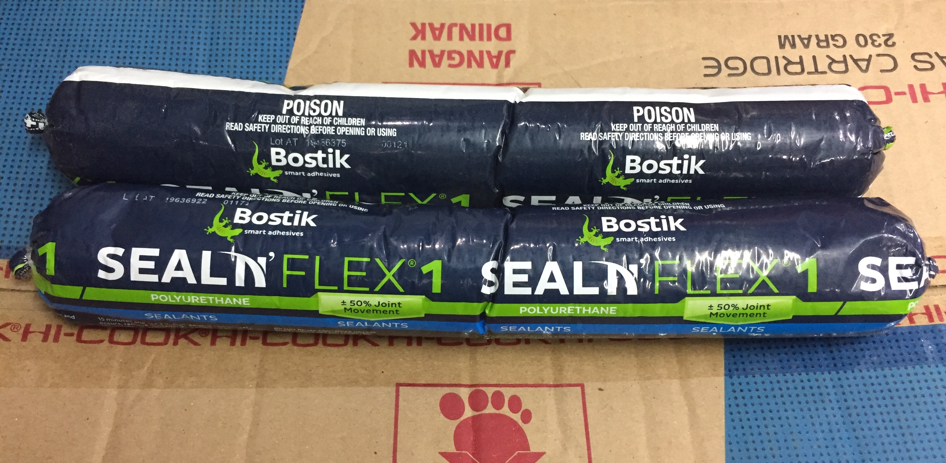 Sealant sosis seal n flex bostik - Hitam pengiriman hanya pulau jawa | Lazada Indonesia