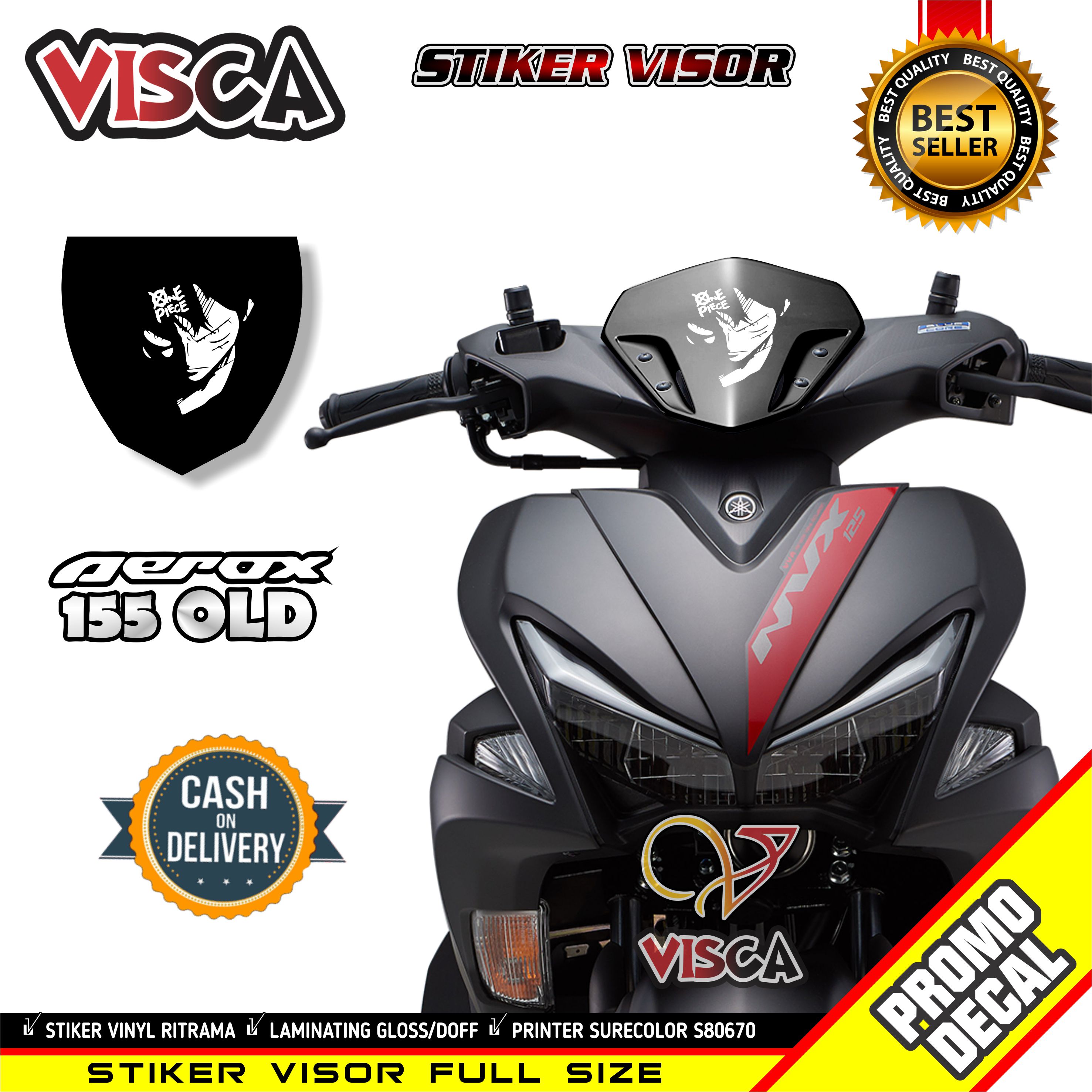 Stiker Visor Aerox 155 OLD Stiker Motor Aerox OLD Stiker Visor Aerox ...