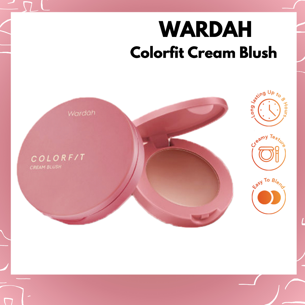 Wardah Colorfit Cream Blush | Lazada Indonesia