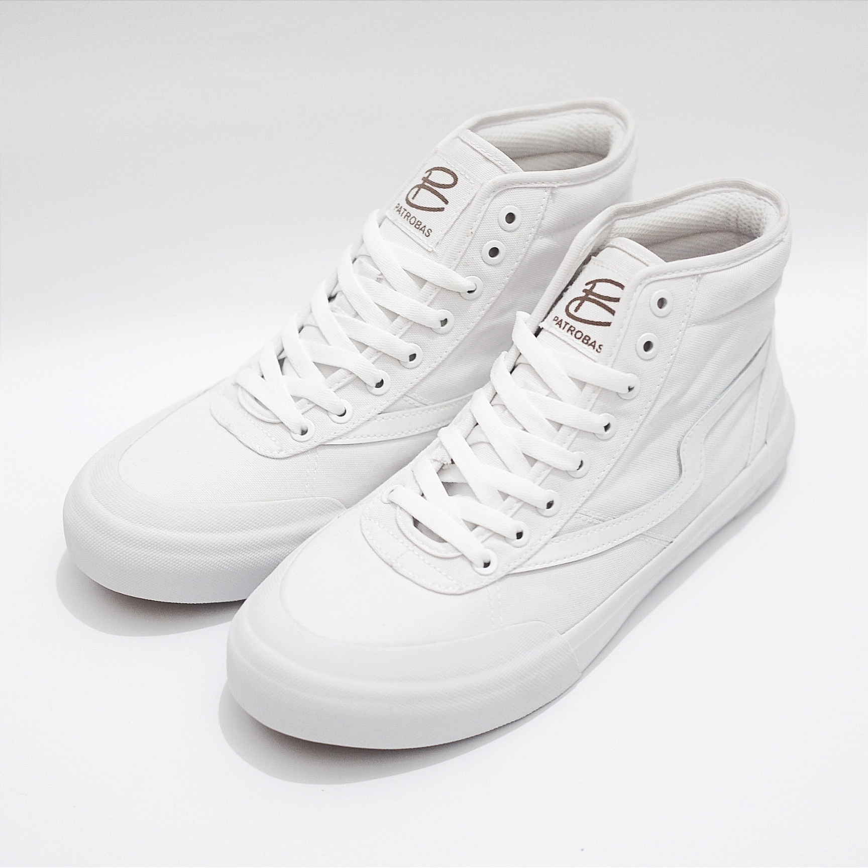 Patrobas Ivan High Triple White | Lazada Indonesia