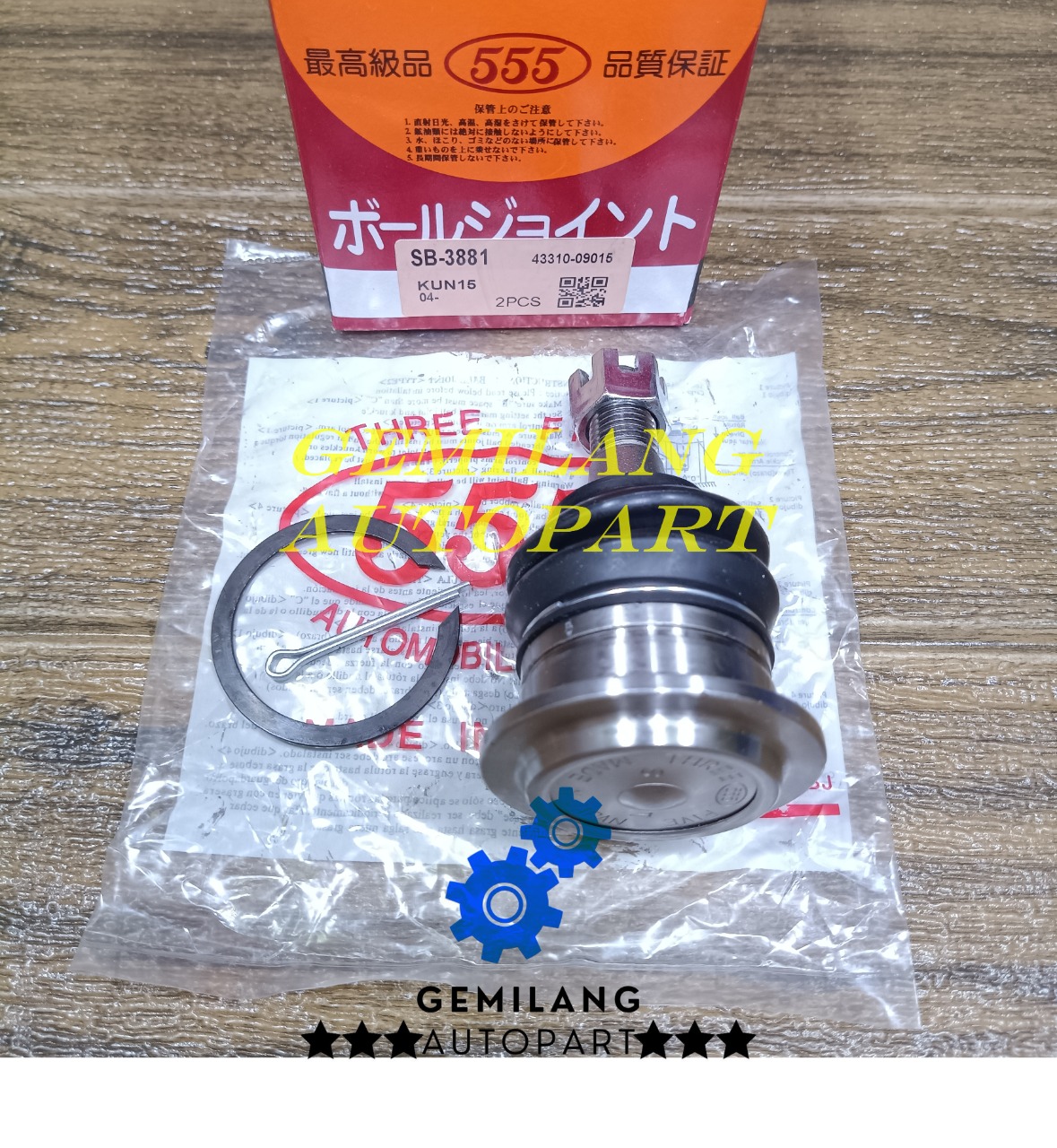 ball joint up bal joint atas toyota innova inova hilux fortuner ...