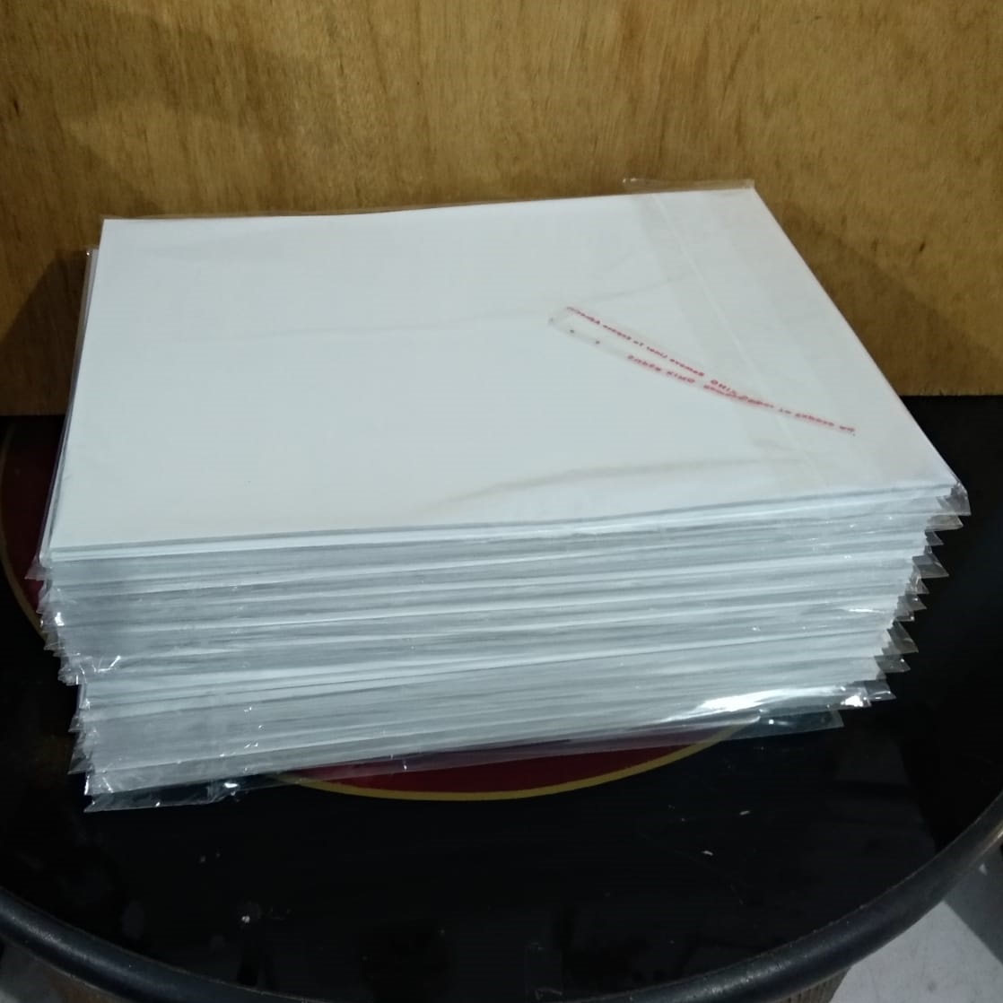 Sticker Stiker Vinyl Transparan Clear Bening A4 - 20 Lembar | Lazada ...