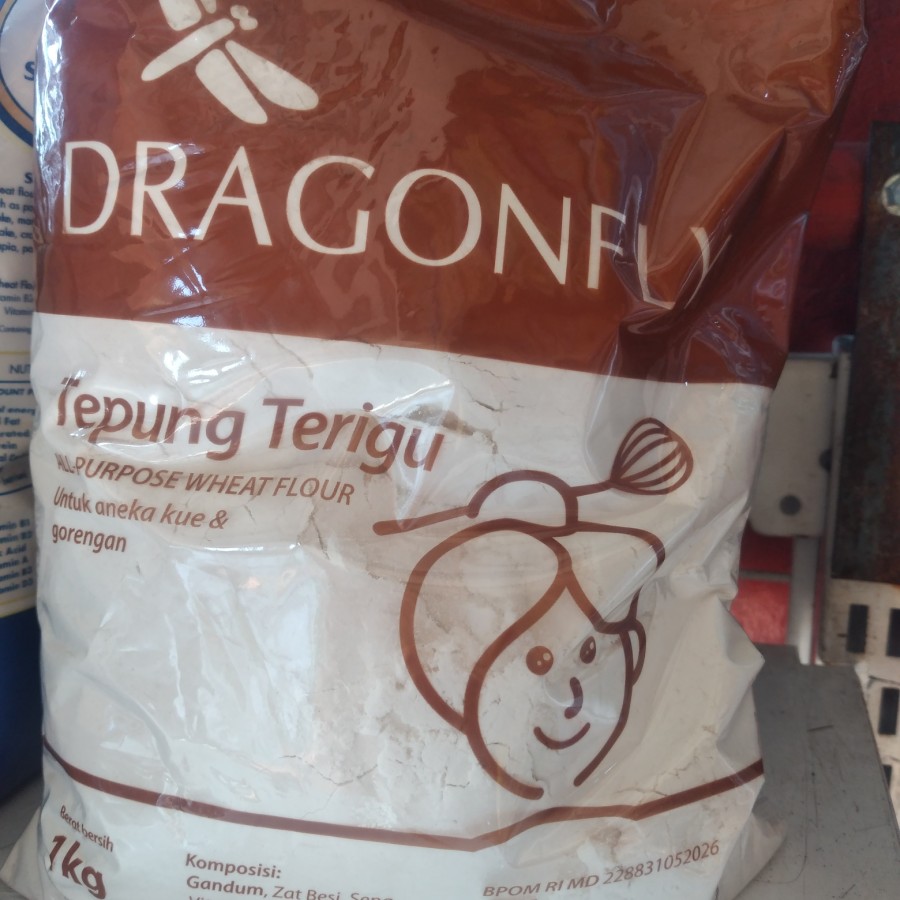 DRAGONFLY Tepung Terigu 1kg | Lazada Indonesia