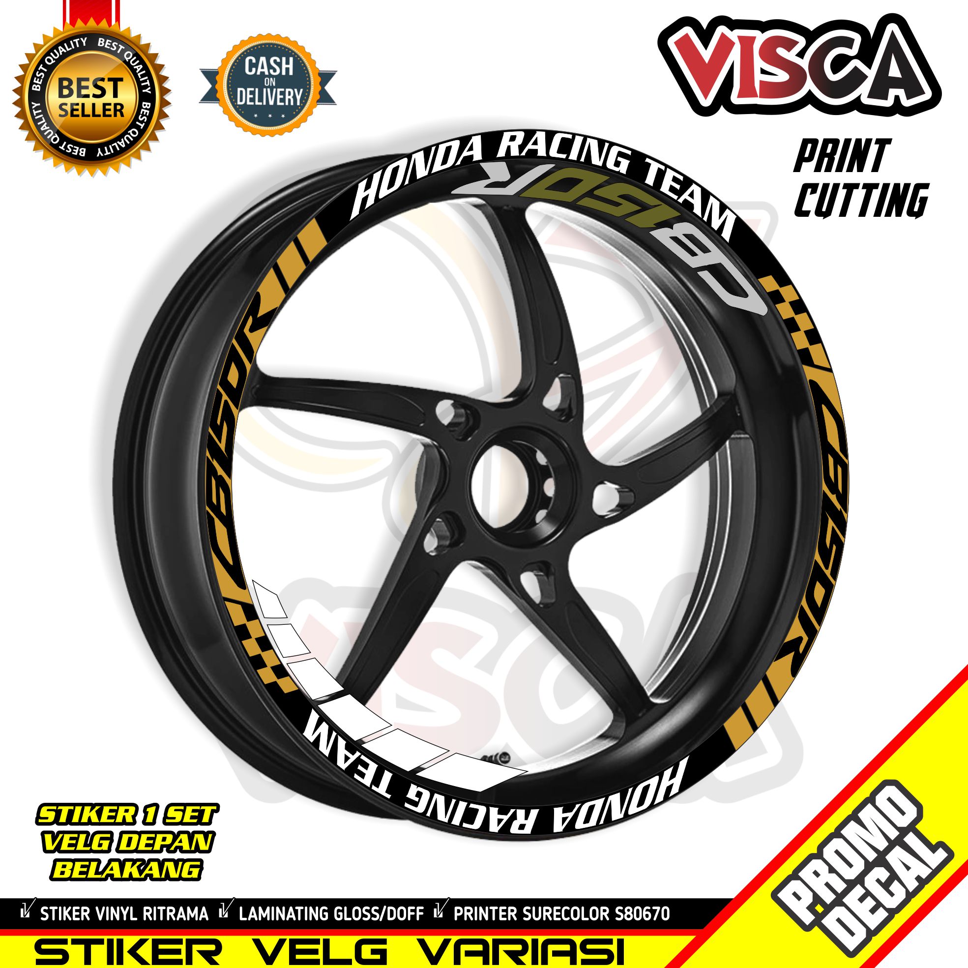 Stiker Velg - Sticker Velk - Stiker Cutting Velg - Stiker Velk CB 150R ...