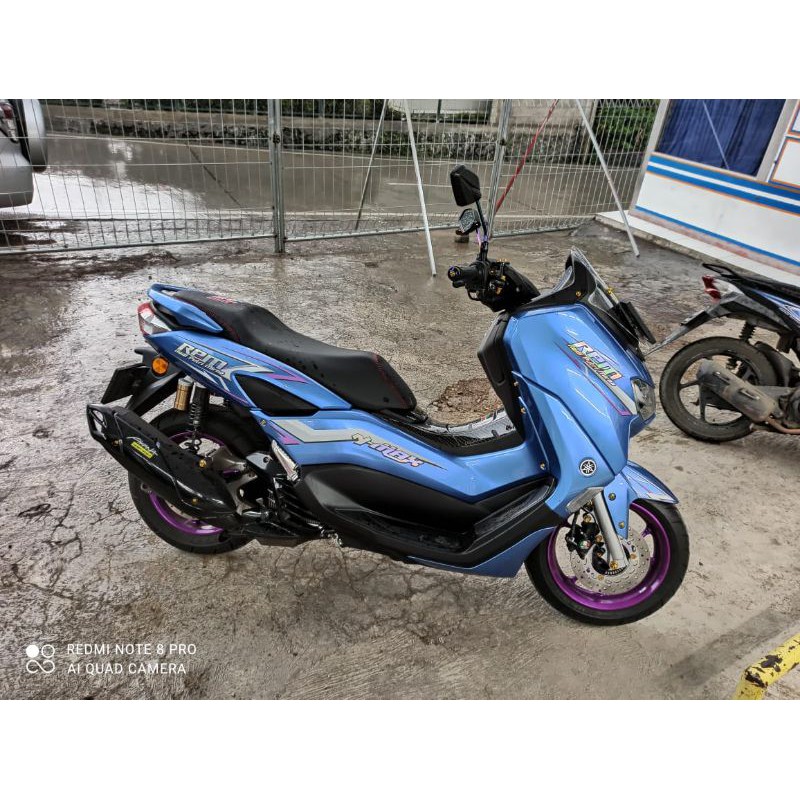 STRIPING TRANSPARAN HOLOGRAM CUSTOM NAMA NMAX NEW | Lazada Indonesia