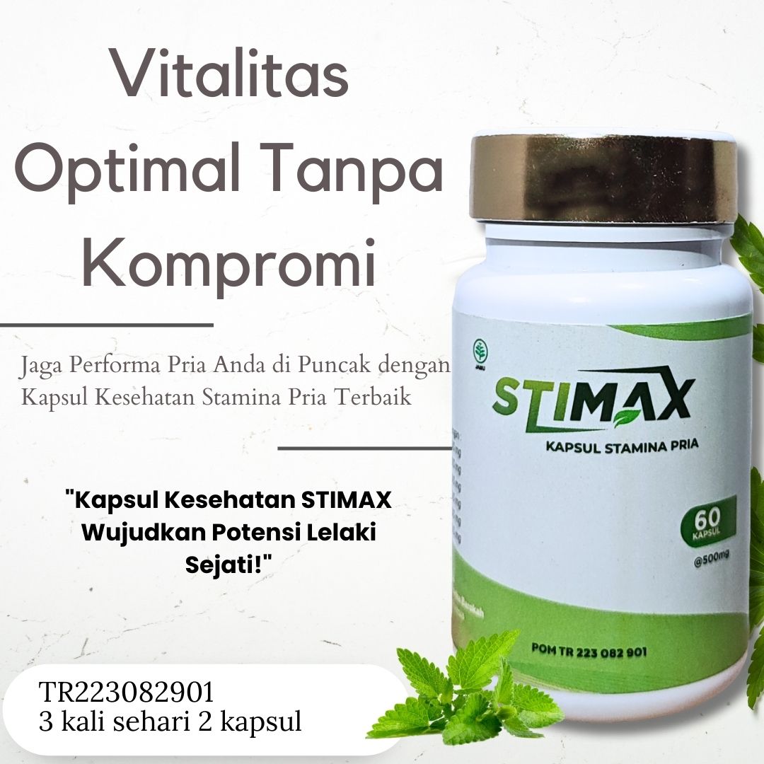 Stimax NEW Kapsul ASLI ORIGINAL Jamu OBAT PEMBESAR VITAL PRIA PERMANEN YG CEPAT PALING AMPUH ...