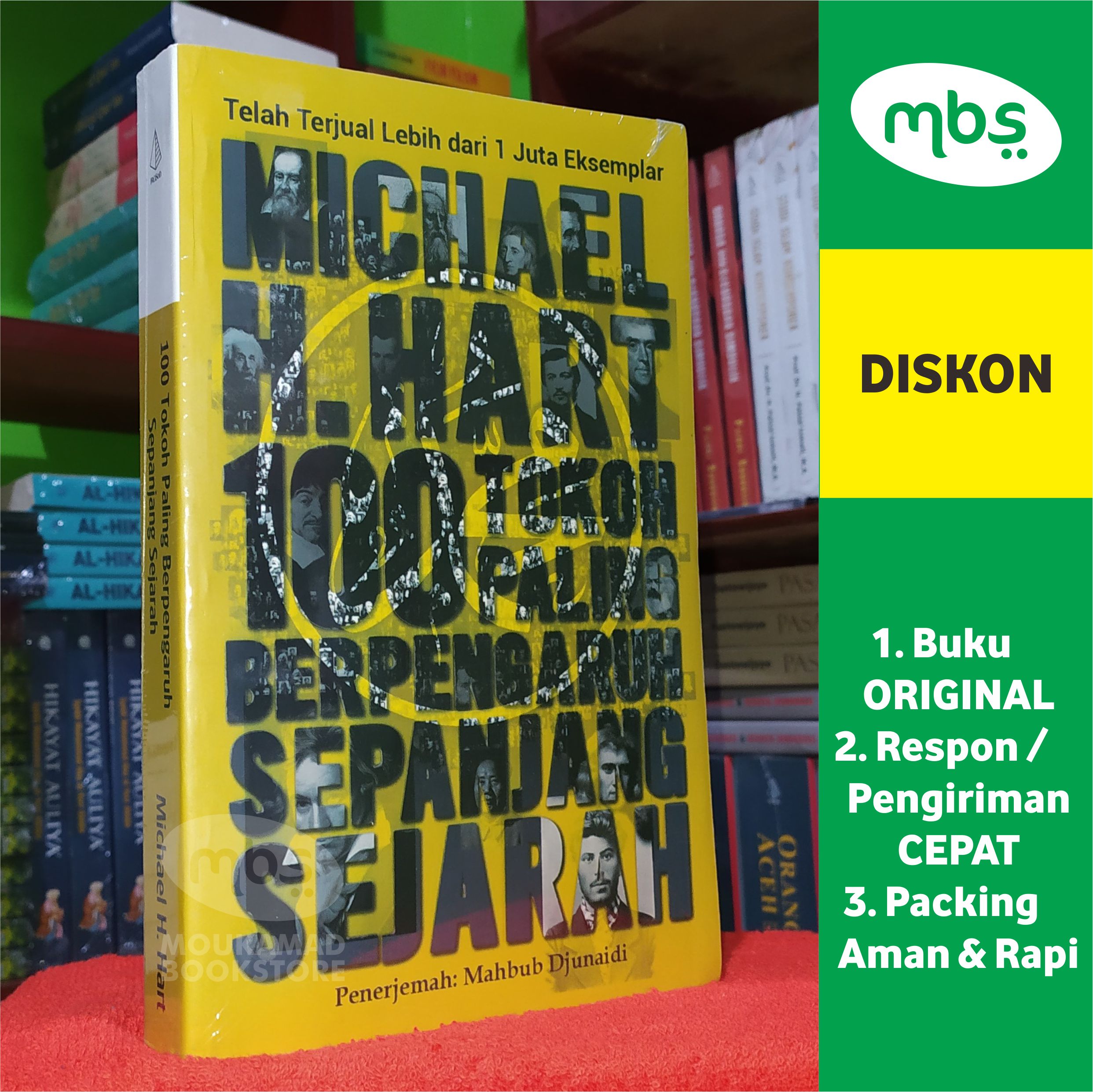BUKU 100 TOKOH PALING BERPENGARUH SEPANJANG SEJARAH - MICHAEL H. HEART ...