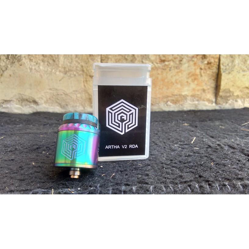 [BISA COD] Artha V2 RDA 24mm Best Clone Quality Atomizer Vape | Lazada ...