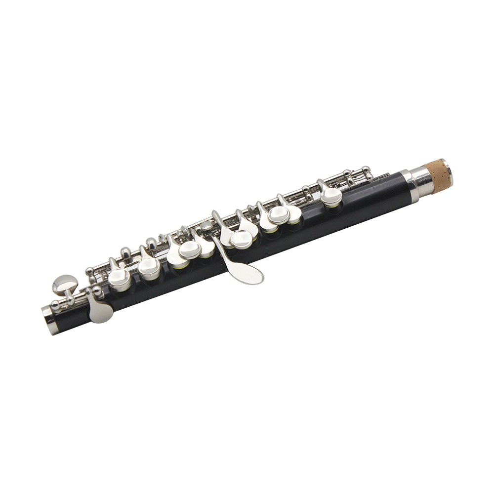 Piccolo Ottavino Half-size Flute Cupronickel Silver Plated C Key Tone ...