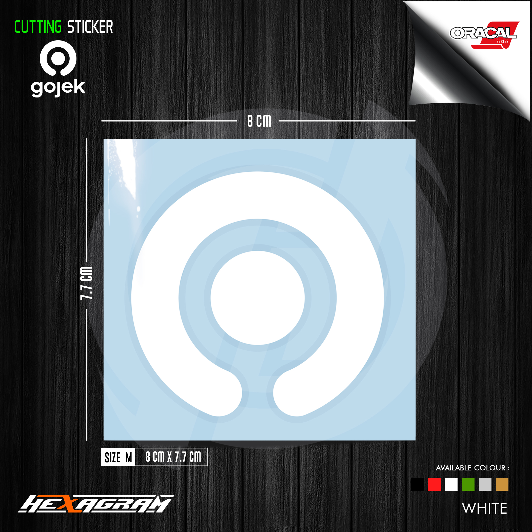 Cutting Sticker Logo Gojek | Stiker Cutting Logo Gojek | Lazada Indonesia