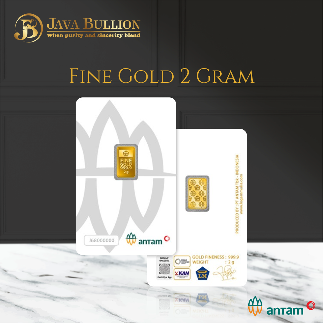 Emas Antam 2 Gram Kemasan Certicard | Lazada Indonesia