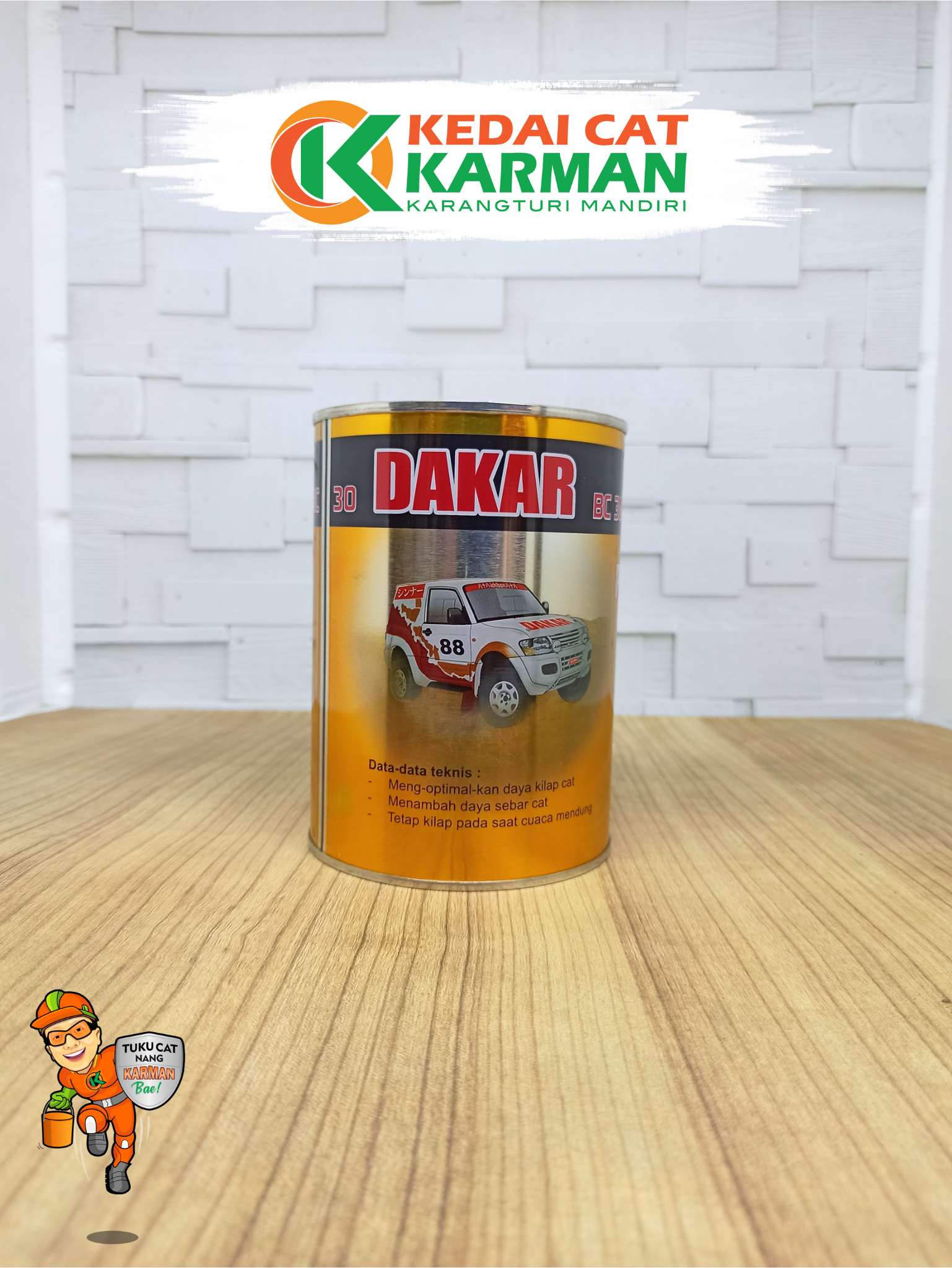 THINNER DAKAR PU 1LT ASLI - THINER DAKAR PU PENGENCER CAT DUCO CAT ...