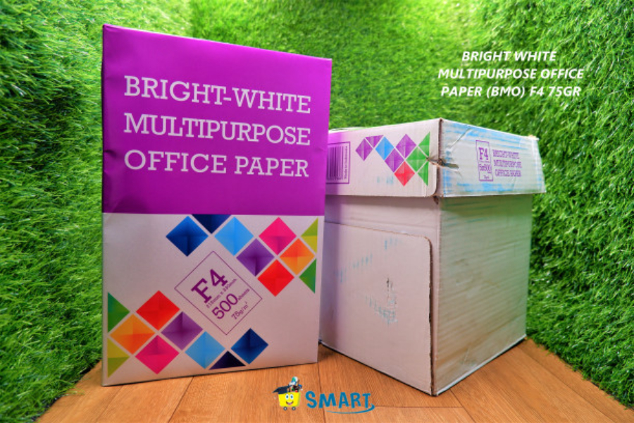 KERTAS HVS BRIGHT WHITE MULTIPURPOSE OFFICE PAPER F4 75GRAM | Lazada ...
