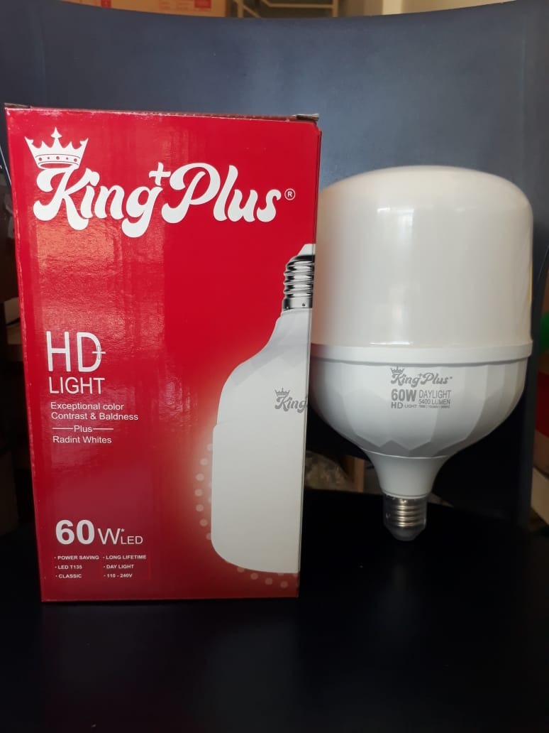 KingPlus Lampu Led Capsul 60 Watt Garansi 1 Tahun / KingPlus Capsul Lampu Led 60 Watt Garansi ...