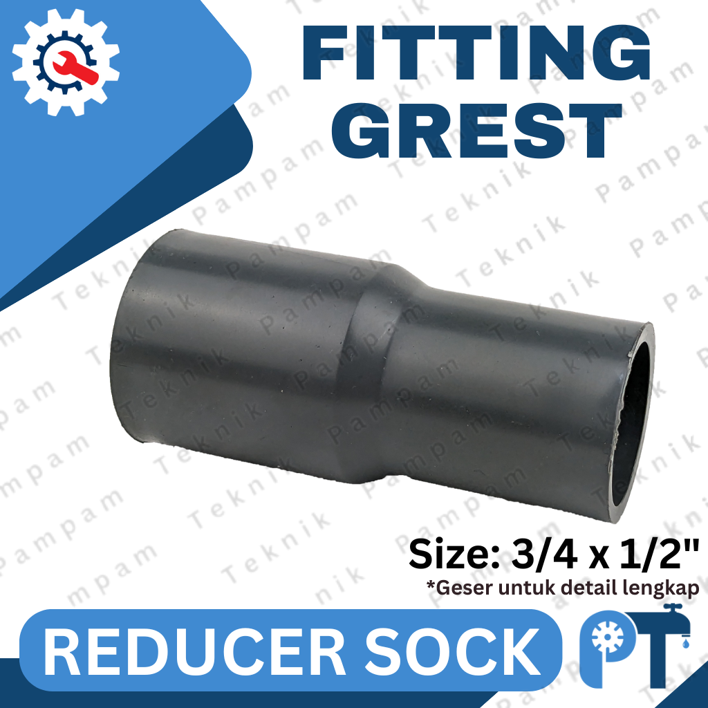 Reducer sock 3/4 x 1/2 AW Grest - Vlok sok 3/4" x 1/2" Ploksok 3/4x1/2 ...