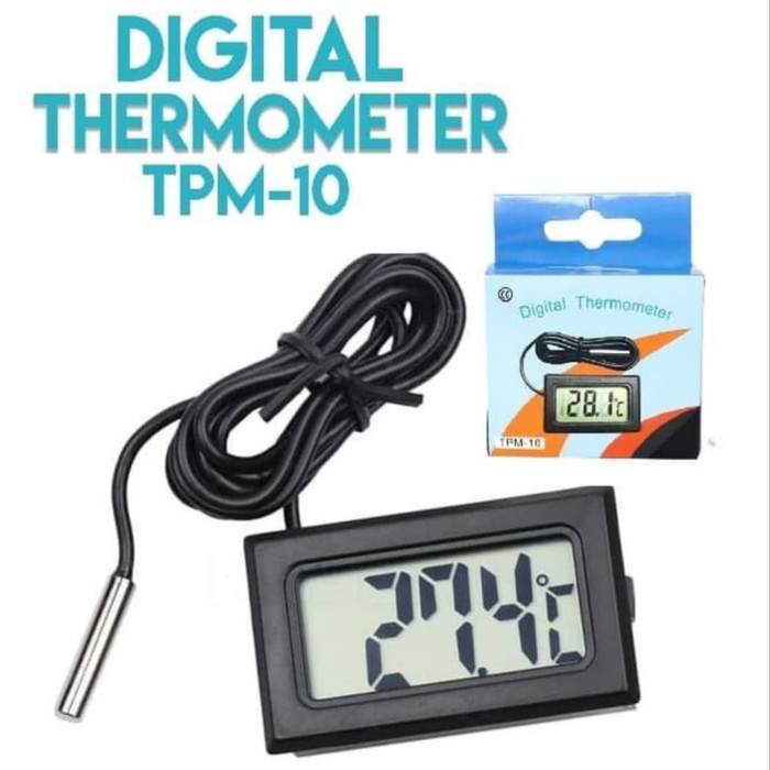 Digital Thermometer / Termometer digital Kabel Sensor | Lazada Indonesia