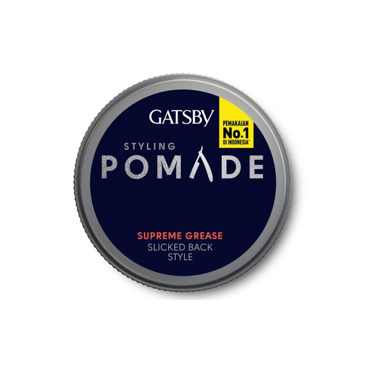 GATSBY Styling Pomade Supreme Grease 80g | Lazada Indonesia