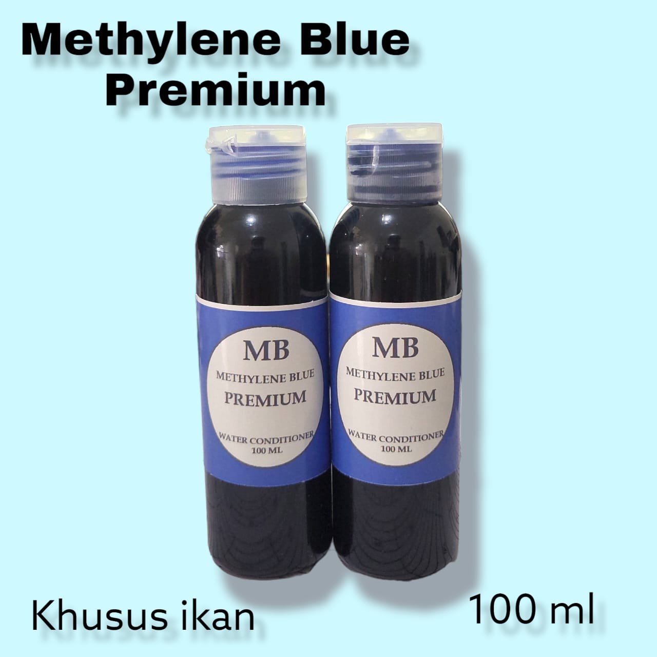 MB Premium 100 ml Obat Biru Ikan Blitz ICH Anti White Spot Jamur ...