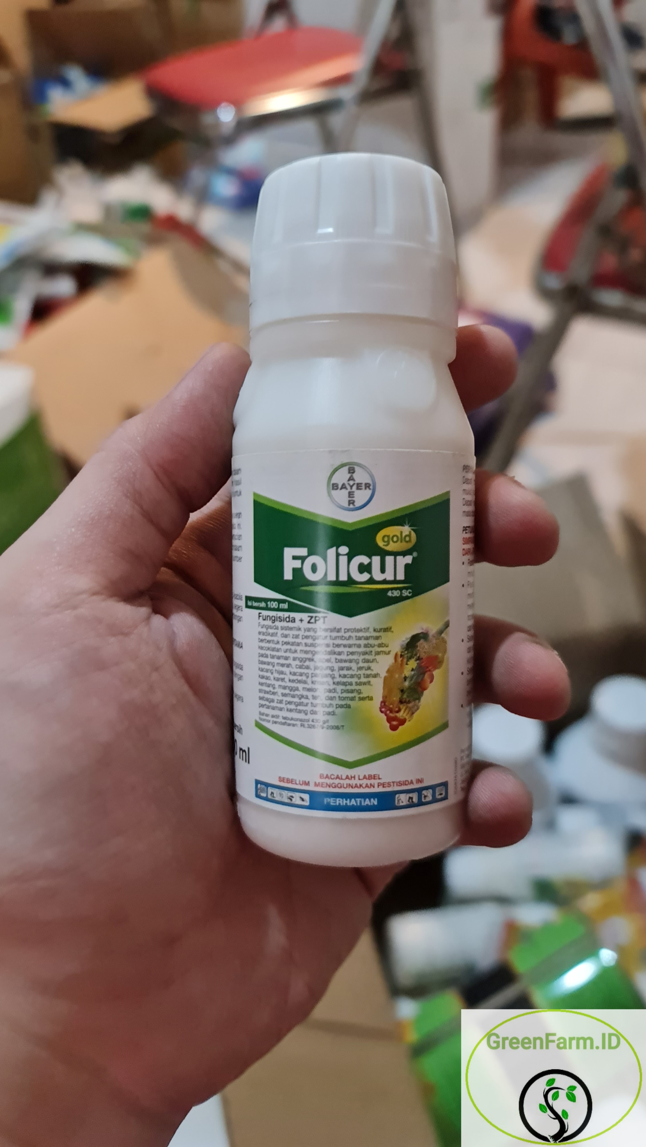 Fungisida Folicur Gold 430SC 100ml | Lazada Indonesia