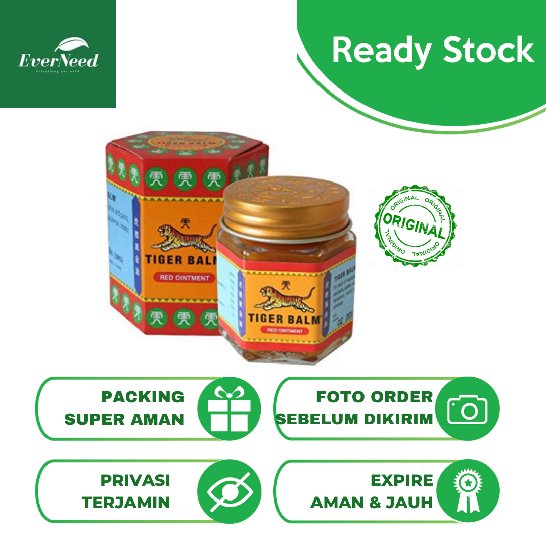 TIGER BALM MERAH / BALSEM MACAN MERAH | Lazada Indonesia