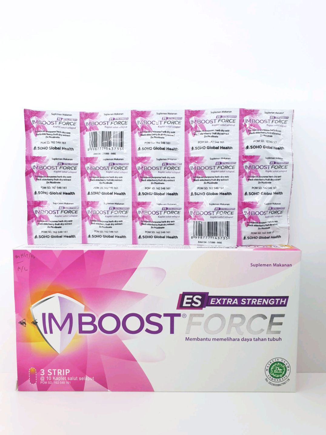 Imboost force extra strength isi 10 tablet | Lazada Indonesia