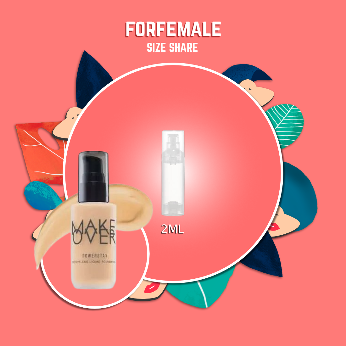 [SHARE IN JAR] Make Over MakeOver Makeover Ultra Cover Liquid Matt ...