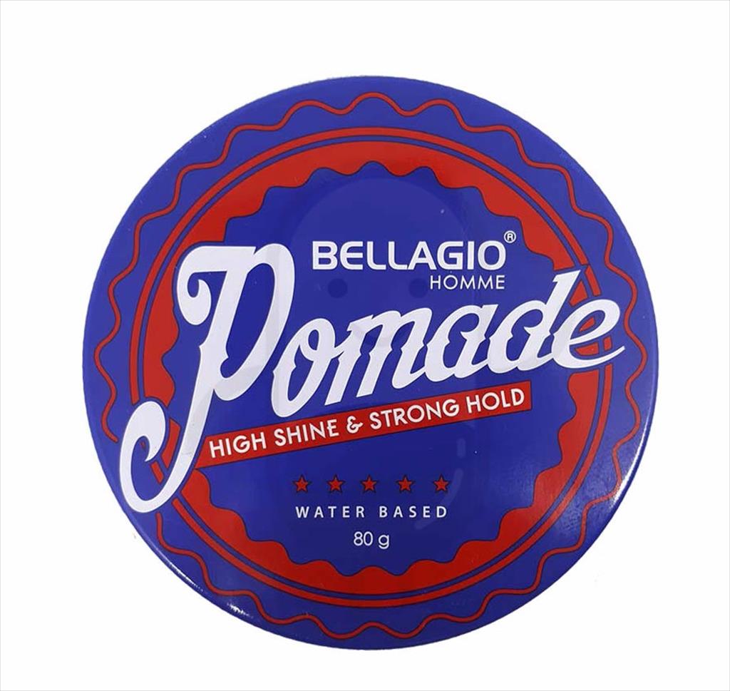 Bellagio Pomade High Shine Biru 80 g | Lazada Indonesia