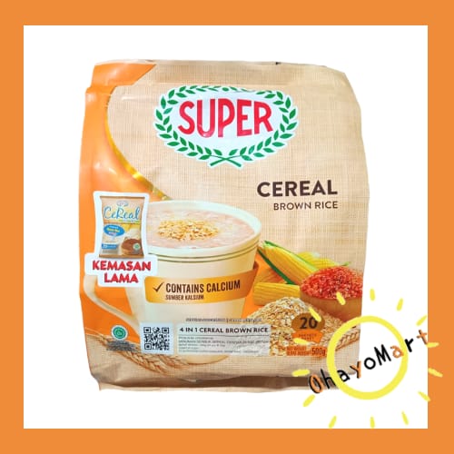 Super Cereal Brown Rice / instant Cereal | Lazada Indonesia