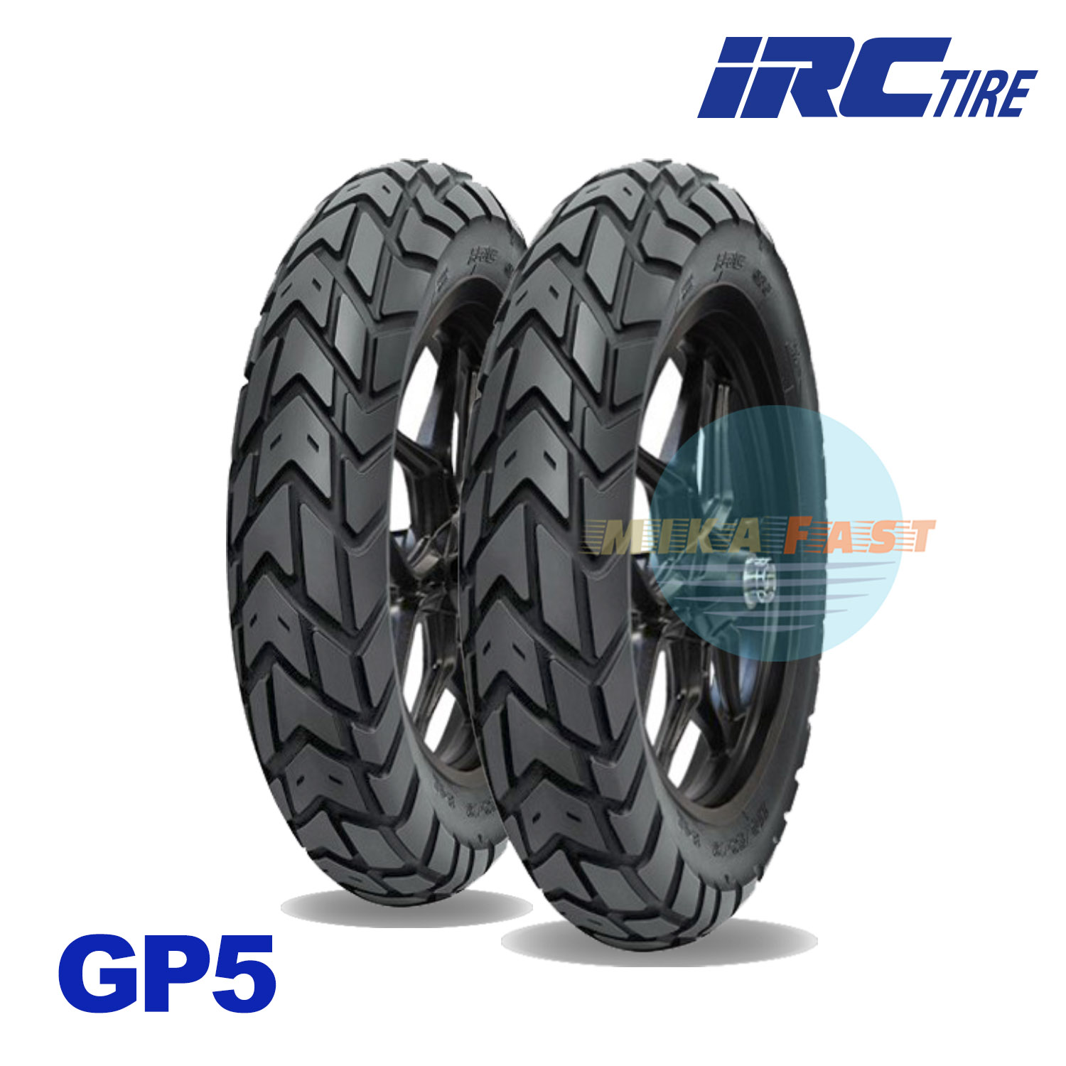 Ban Dual Purpose IRC GP5 Satu Set 80/90-90/90 Ring 14 | Lazada Indonesia