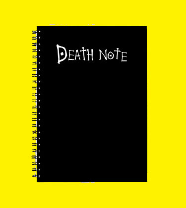 buku catatan notebook japan anime death note ukuran a7,a6,a5 dan a4 ...