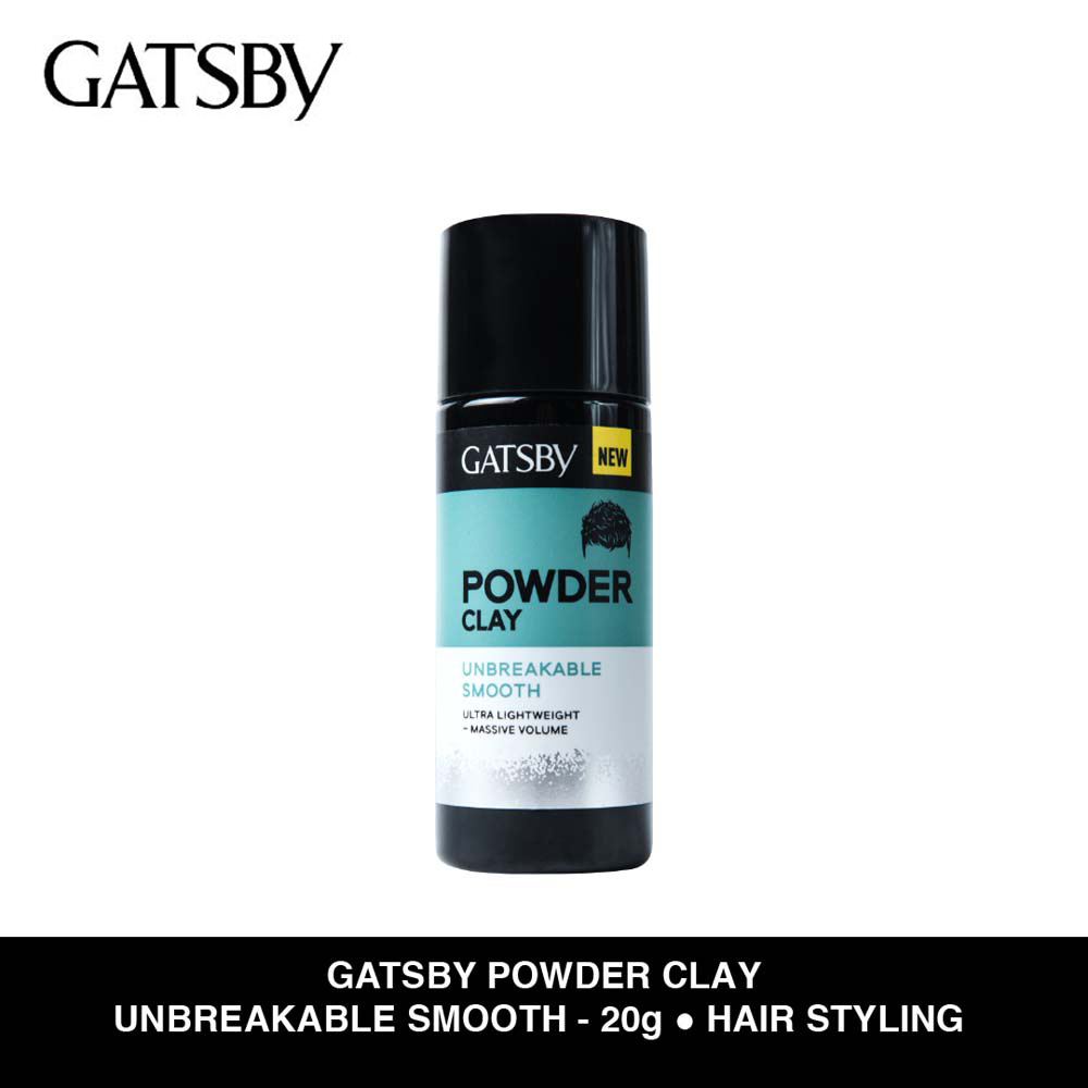 Gatsby Powder Clay Unbreakable Smooth - 20gr | Lazada Indonesia
