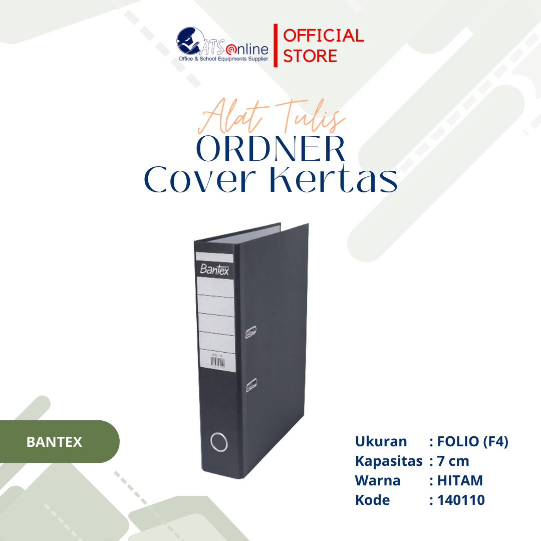 Grafie Ordner Cover Kertas Hitam | Lazada Indonesia
