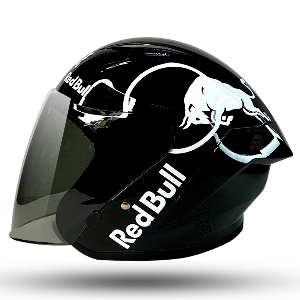 HELM SRZ HELIOZ MOTIF RED BULL SERIES MODEL JPR RR15 | Lazada Indonesia