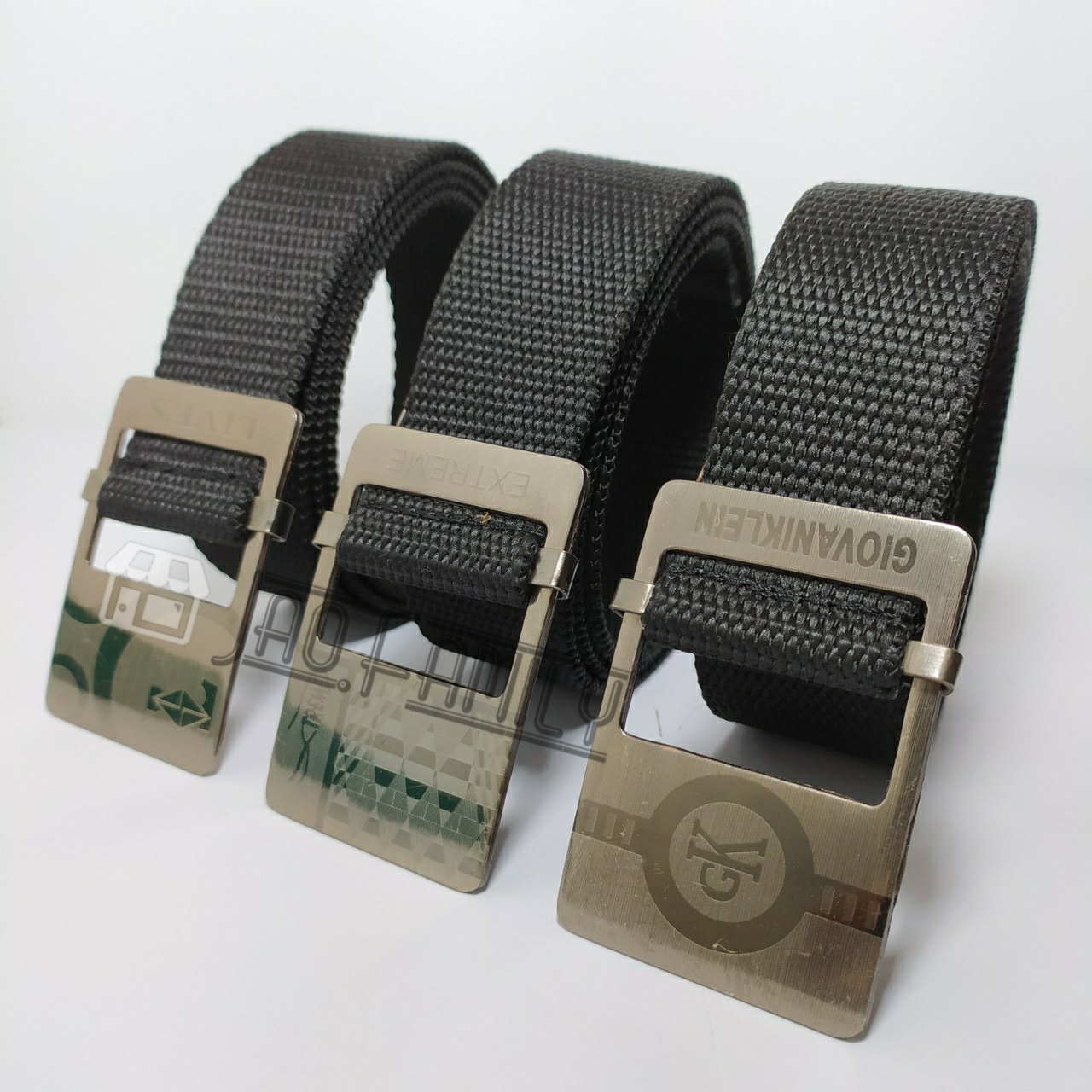 Gesper Sabuk Army Tactical - Sabuk Kain Model Kepala Besi Realpict ...