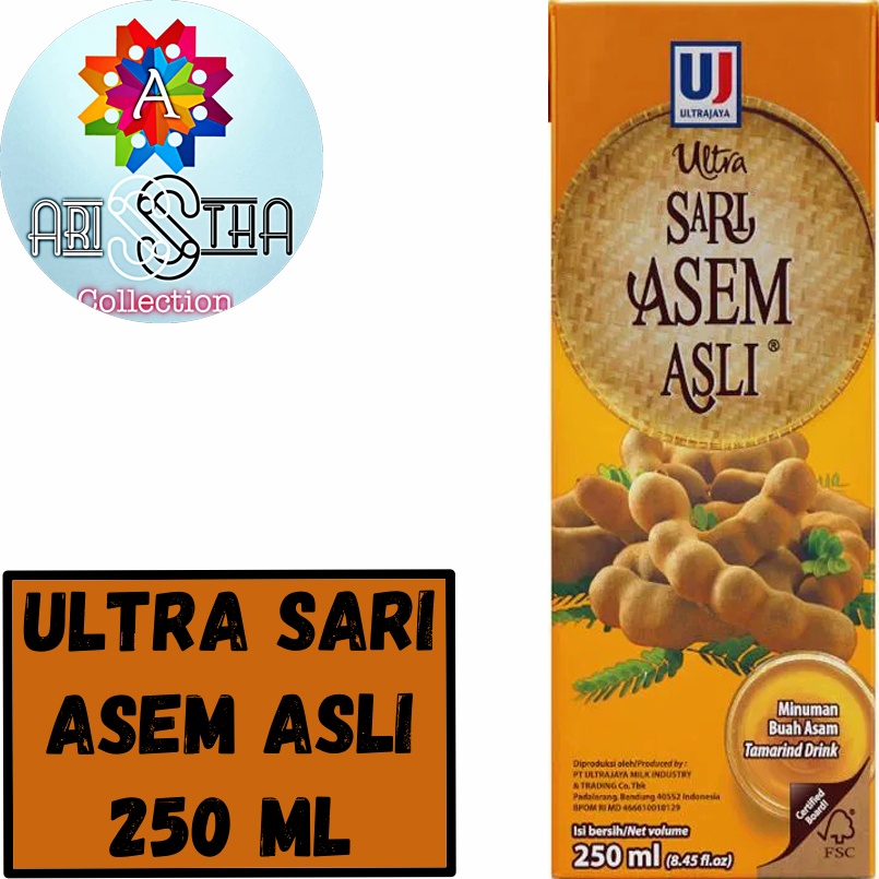 Ultra Sari Minuman Sari Kacang Ijo dan Asem Asli 250 ML | Lazada Indonesia