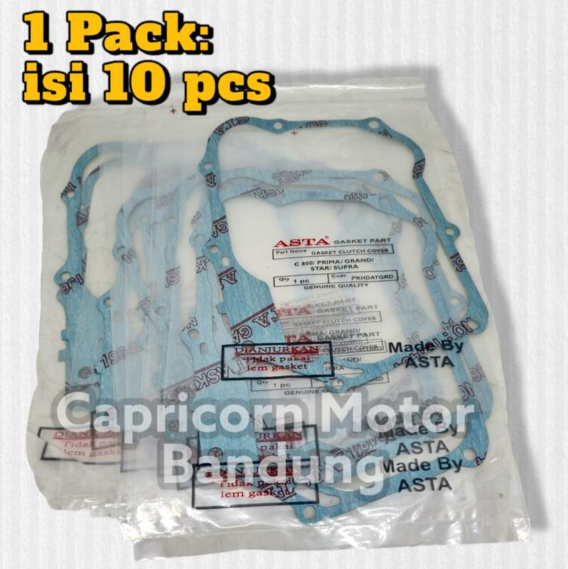 PAKING GASKET BAK BLOK KOPLING GRAND SUPRA X FIT PRIMA LEGENDA ASTA ISI 10 PACKING KANAN ...
