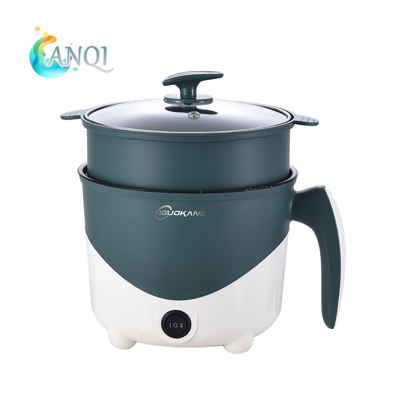 ANQI SHOP Multifungsi Electric Fry Pan / Panci Listrik Lapisan Keramik ...
