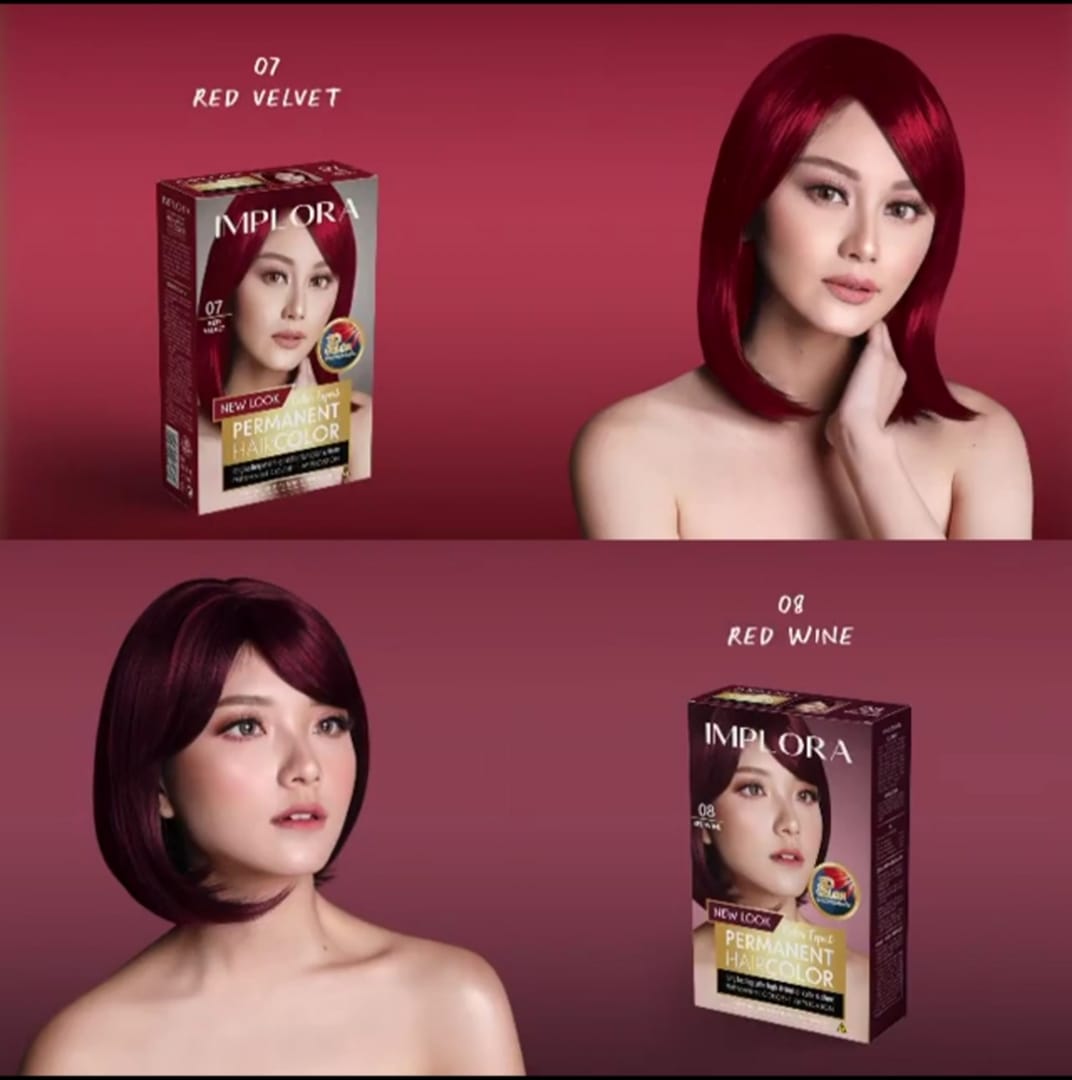 SEMIR RAMBUT IMPLORA PERMANEN-BISA PILIH WARNA | Lazada Indonesia