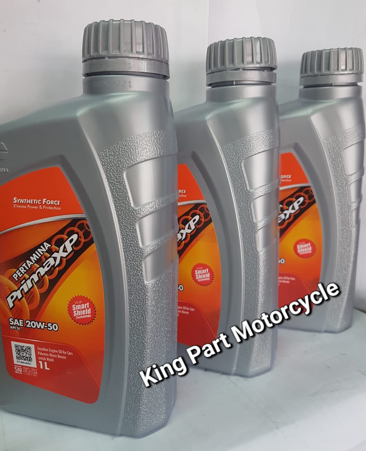 oli mesin pertamina prima xp 1 liter sae 20w 50 jaminan performa lebih ...
