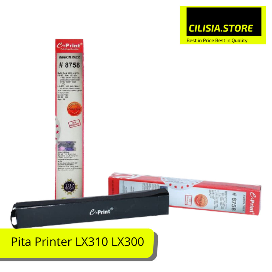 Pita Printer Lx300 Lx310 / Ribbon Pack Refill Eprint 8758 dan 8755 ...