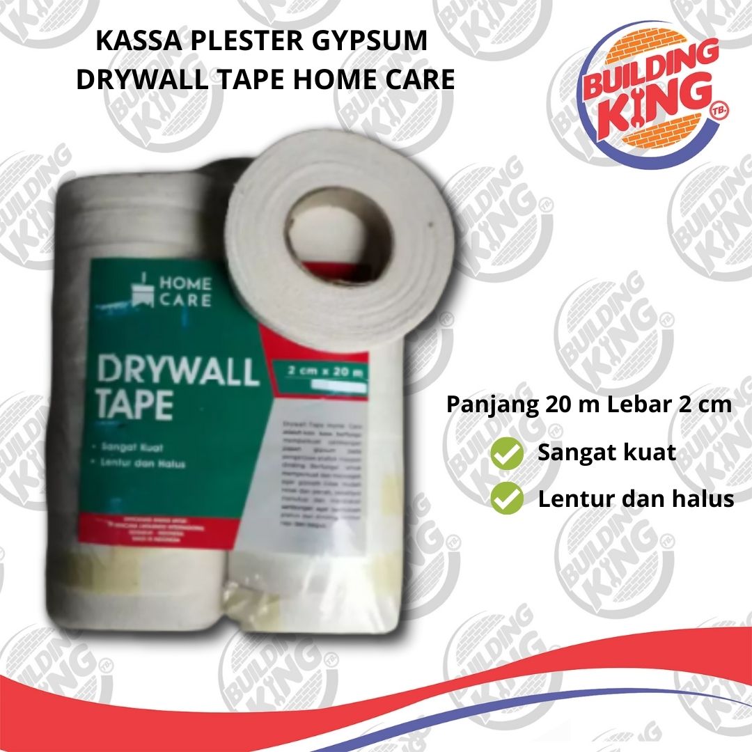 Kasa Gypsum 2 cm x 20 m HOMECARE Drywall Kain Kasa Gipsum | Lazada ...