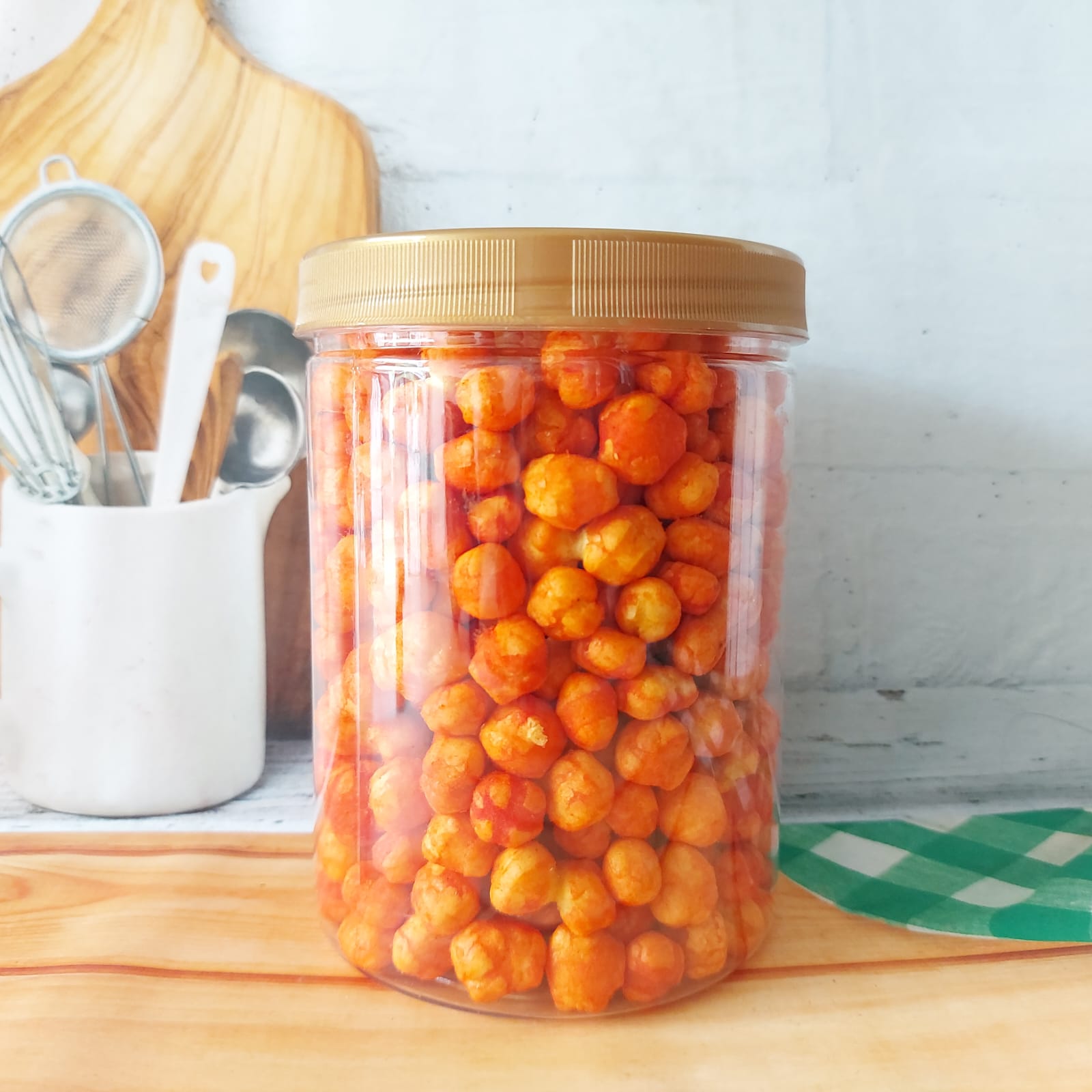 Dunia Ngemil- Snack PILUS ARAB Renyah Pedas Kemasan Toples Camilan ...