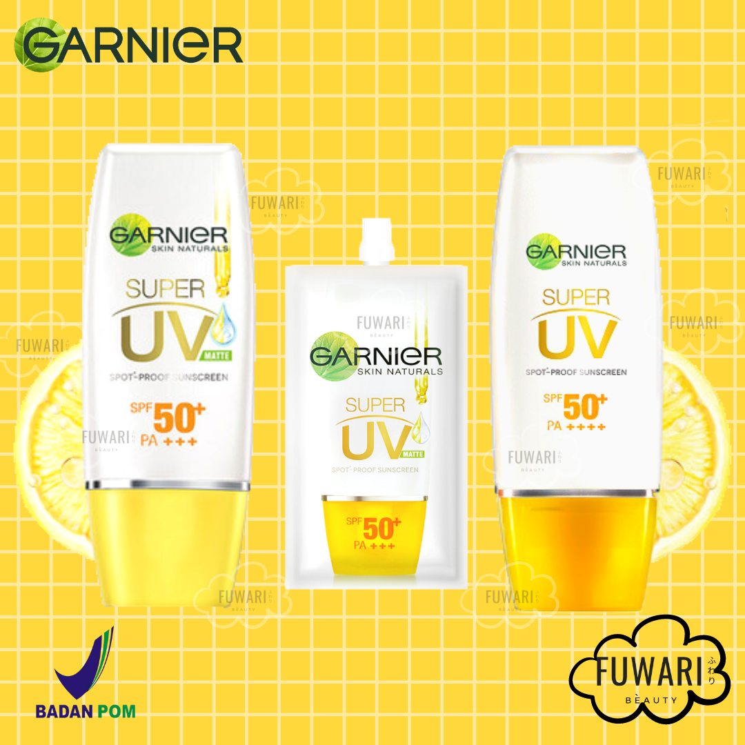 🟢 𝐅𝐔𝐖𝐀𝐑𝐈 🟢 GARNIER Super UV Spot proof Sunscreen SPF 50 | Sunscreen ...