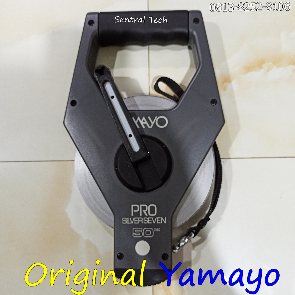 METERAN YAMAYO SILVER SEVEN 50METER STEEL PLAT BAJA 50 METER PLAT BESI ...