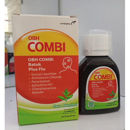 OBH Combi Plus Batuk Flu Menthol 60 ml | Lazada Indonesia