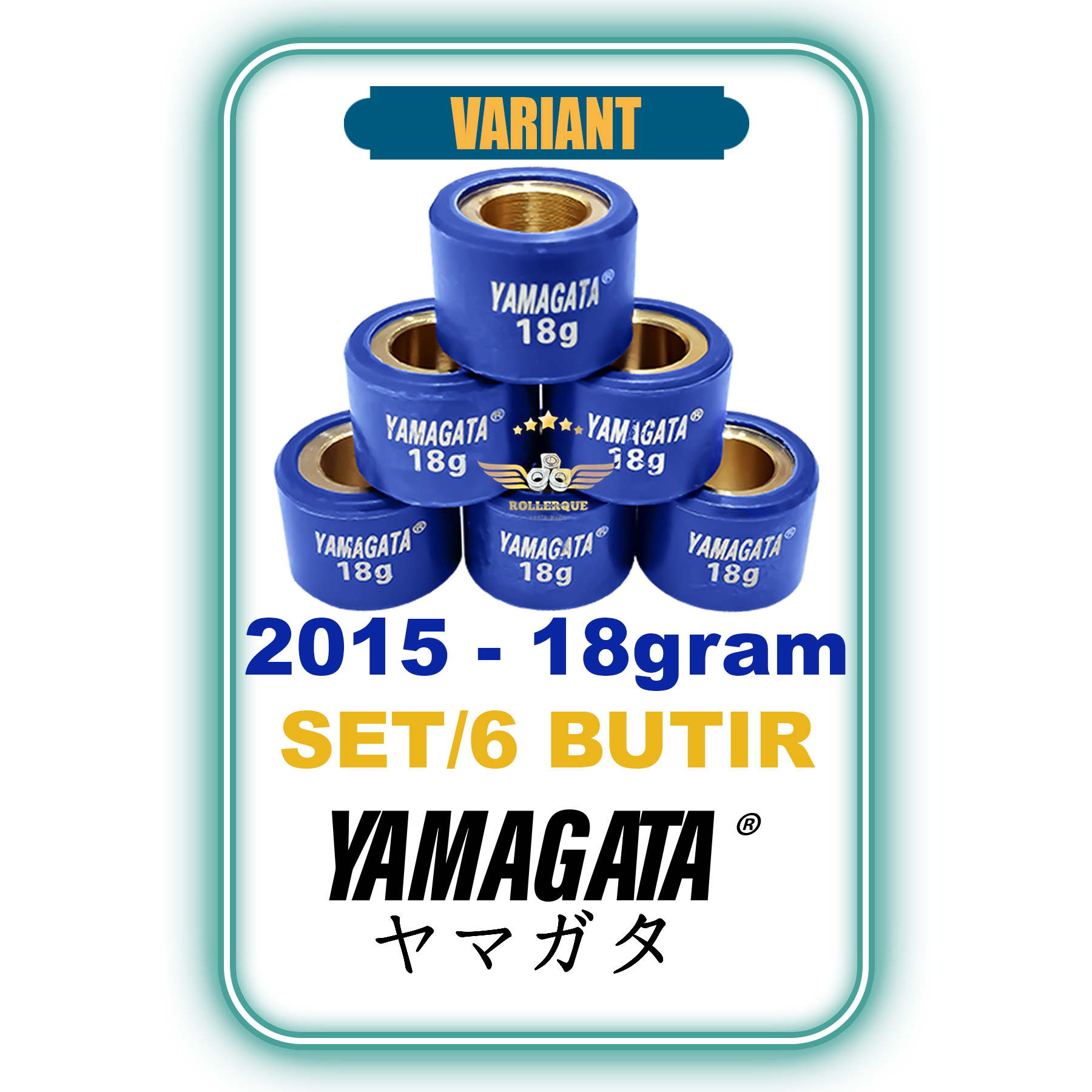 ROLLER VARIO 150 125 ESP PCX ADV BEAT GENIO SCOOPY 2021 RACING YAMAGATA ...